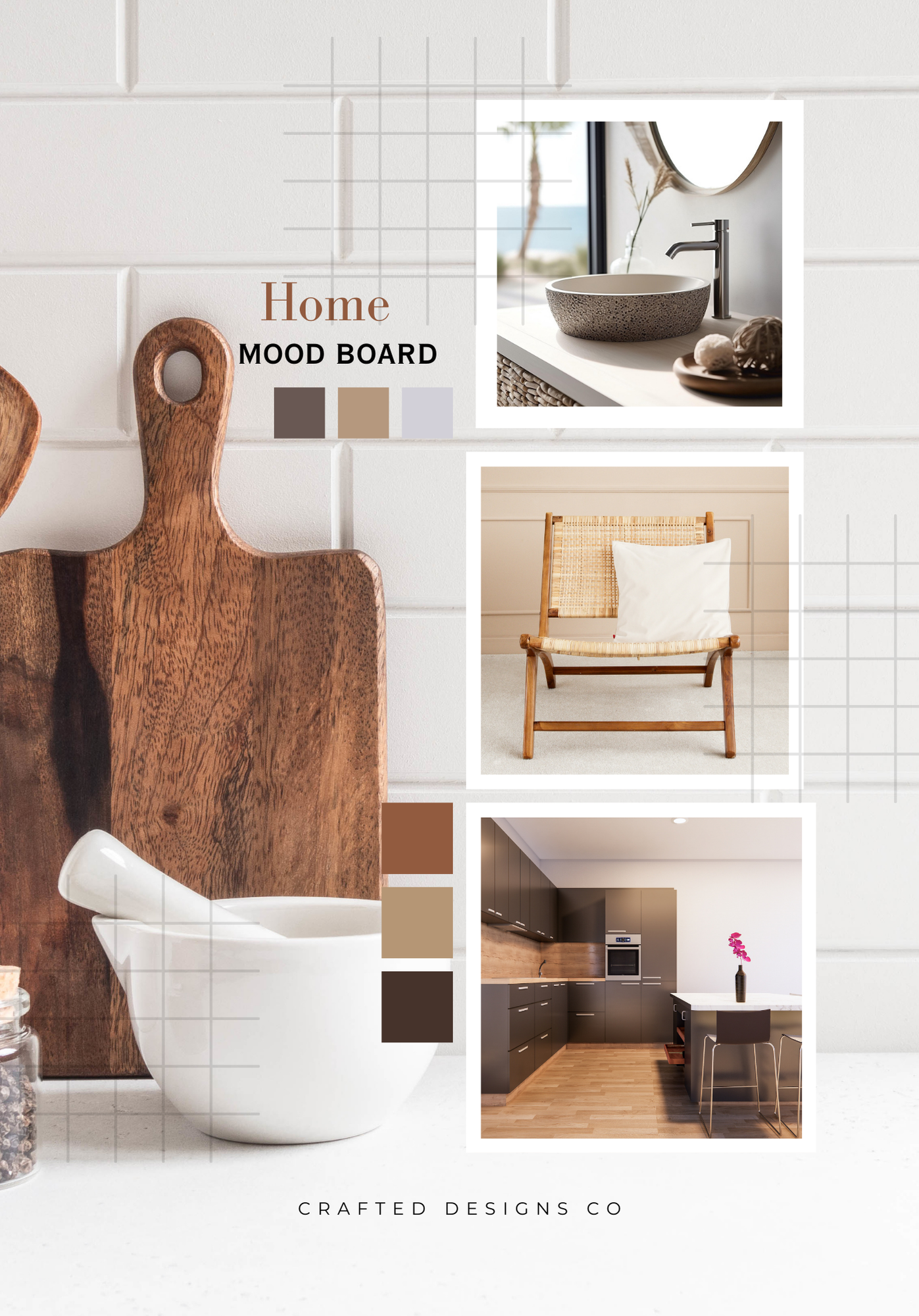 Home Mood Board – Crafted Designs Co