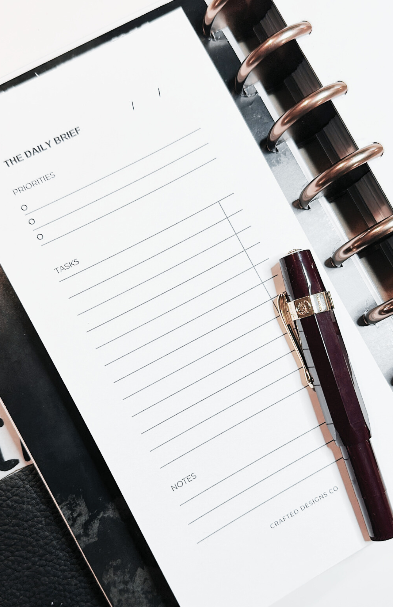 The Daily Brief Notepad – Crafted Designs Co