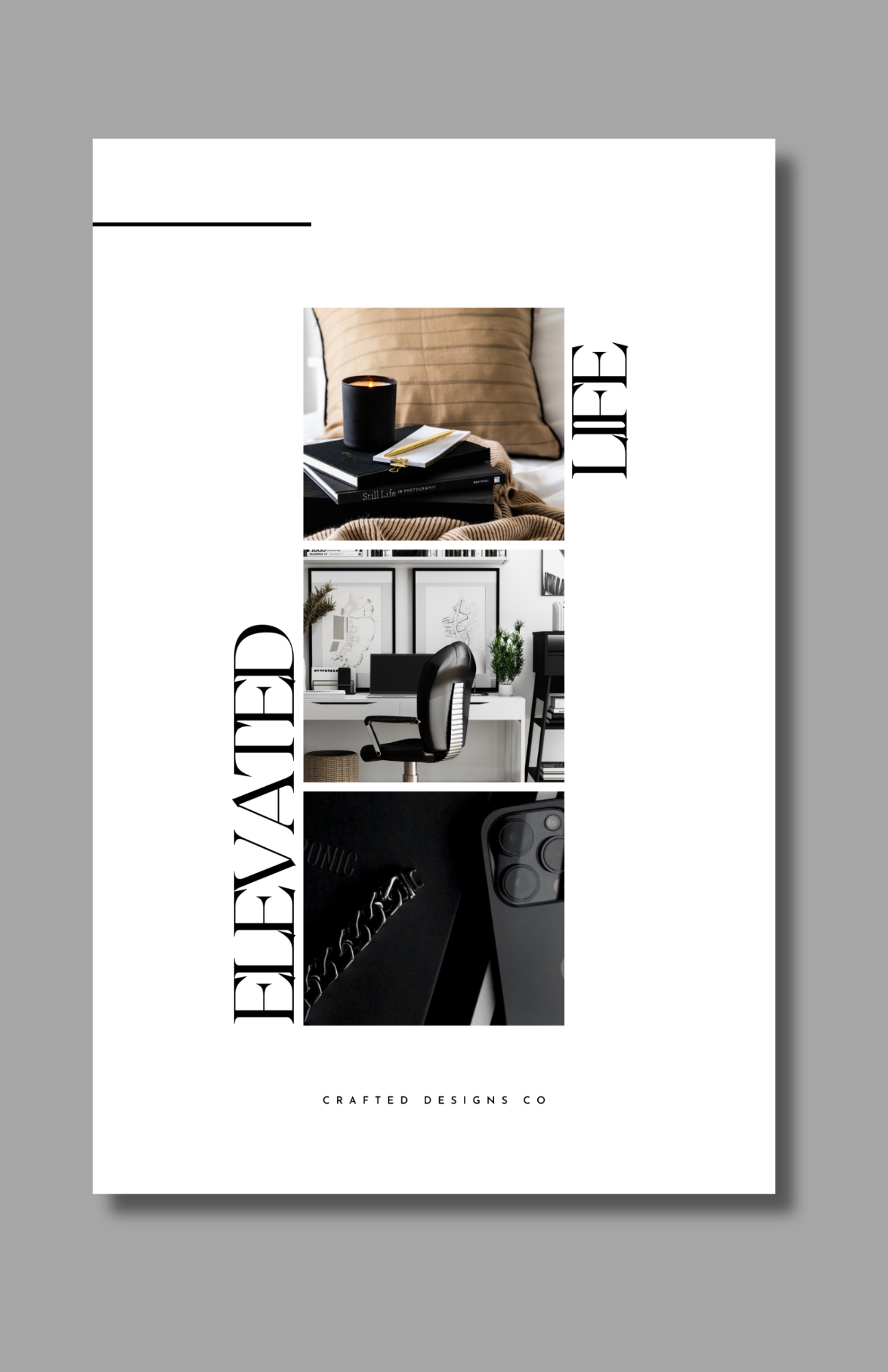 Elevated Life Dashboard – Crafted Designs Co